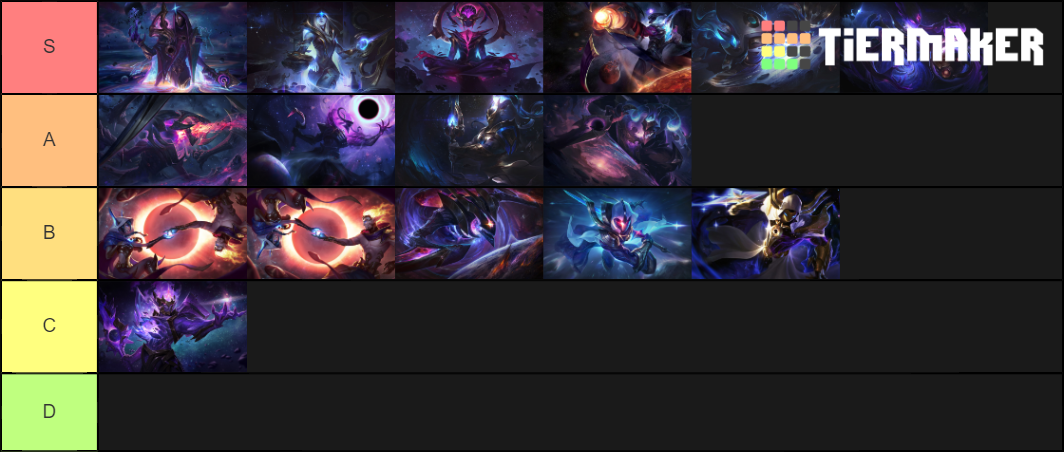 Event Horizon skins Tier List (Community Rankings) - TierMaker