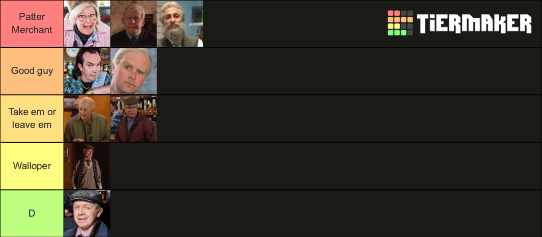 Favourite Still Game Characters Tier List (Community Rankings) - TierMaker
