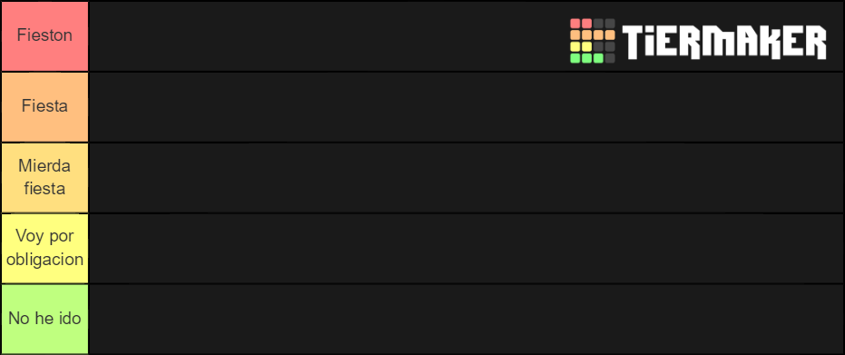 Fiestas pueblos par irse de fiesta Tier List (Community Rankings ...