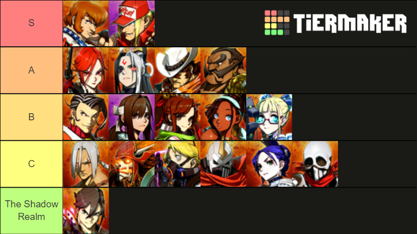 Fighting EX Layer Characters (including all DLC characters) Tier List ...