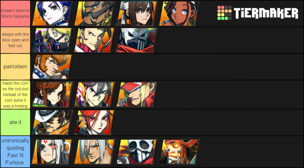 Fighting EX Layer Tier List (Community Rankings) - TierMaker