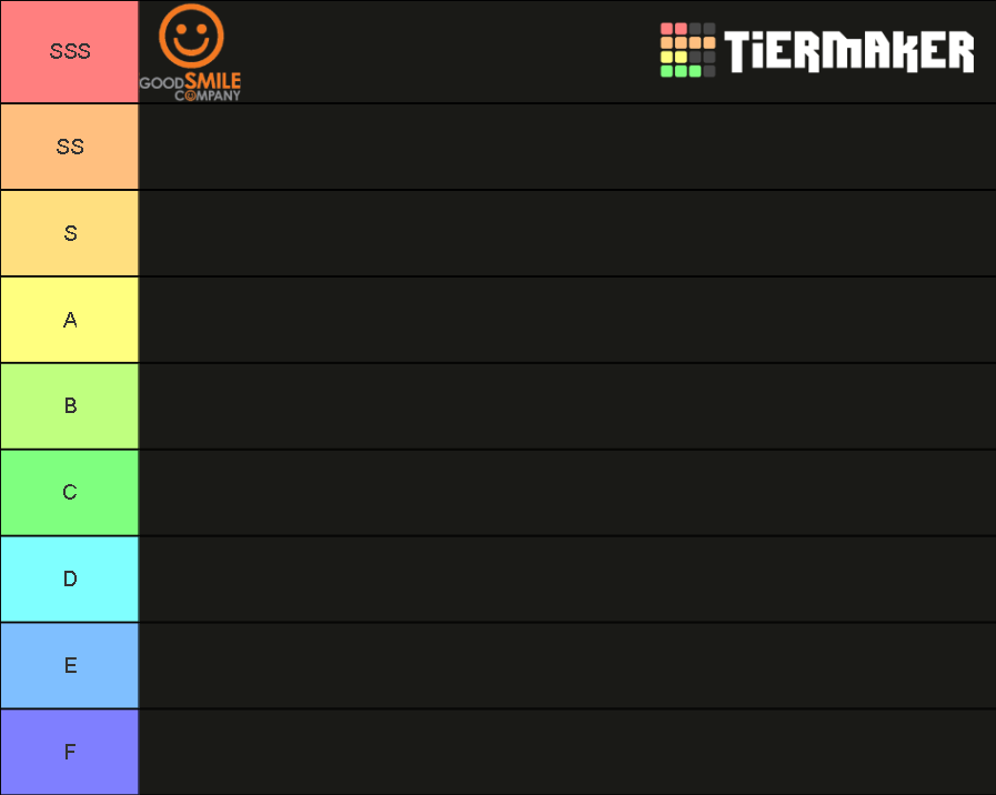 Figure Company Tier List (Community Rankings) - TierMaker