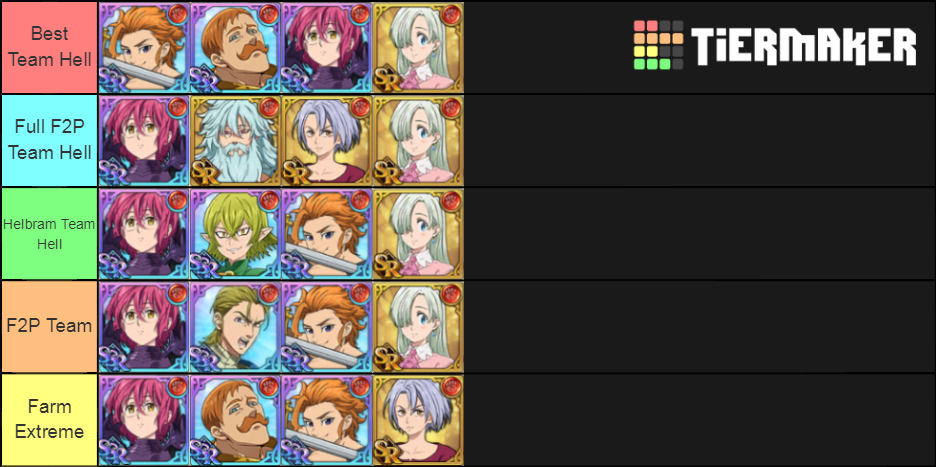 Final Boss Merlin Teams Tier List (Community Rankings) - TierMaker