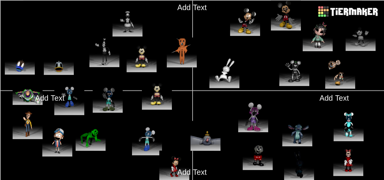 FNATI characters official and not official Tier List (Community ...