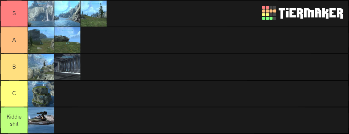 Forge world build locations Tier List (Community Rankings) - TierMaker