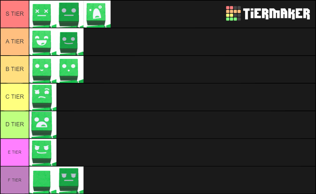 Fun With Ragdolls Faces Tier List (Community Rankings) - TierMaker