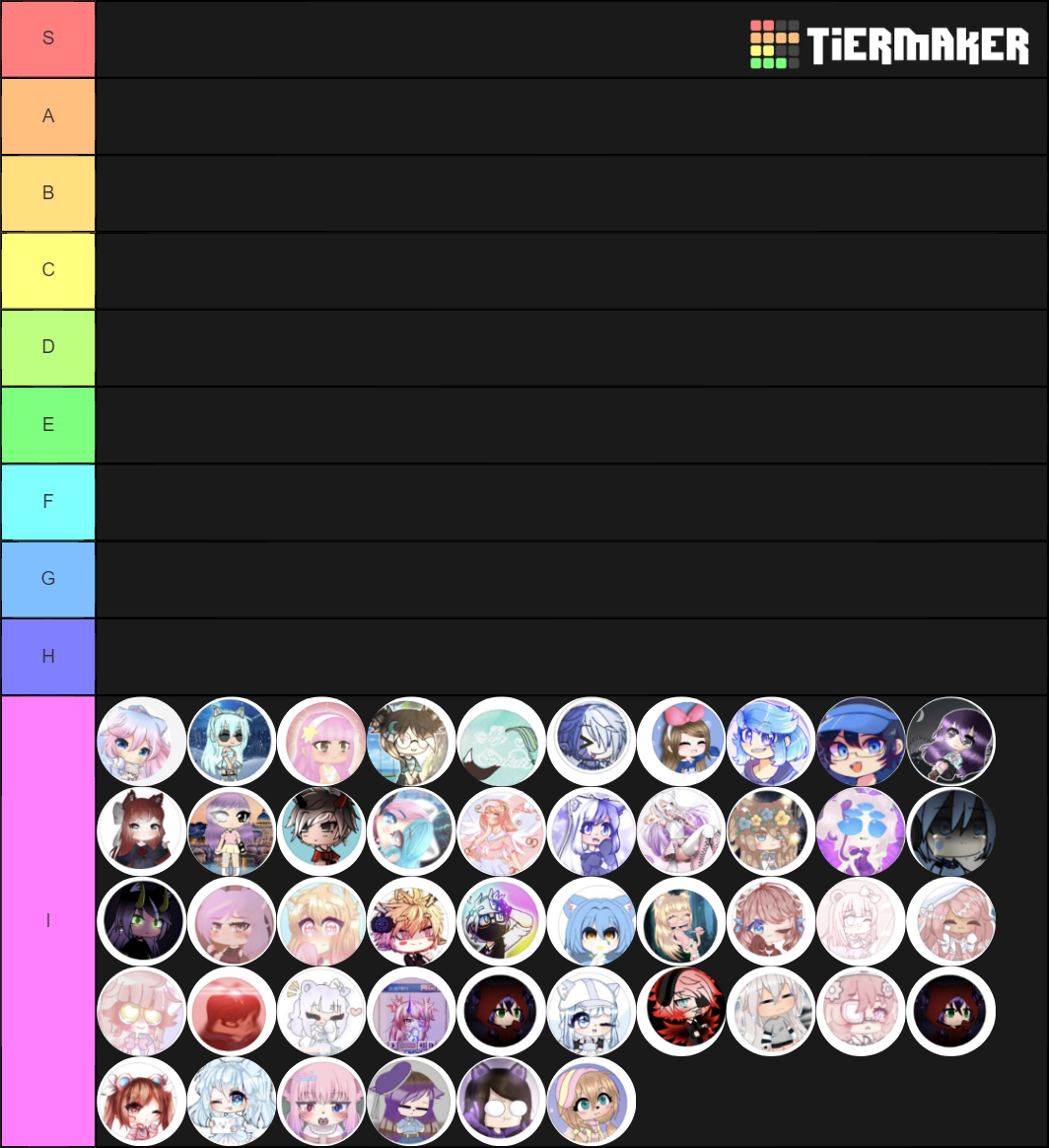 Gacha Life Youtubers Tier List (Community Rankings) - TierMaker
