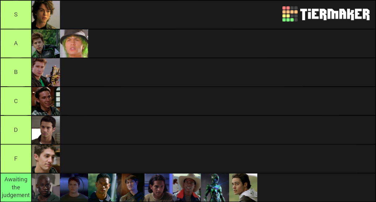 Green Ranger Tier List (Community Rankings) - TierMaker