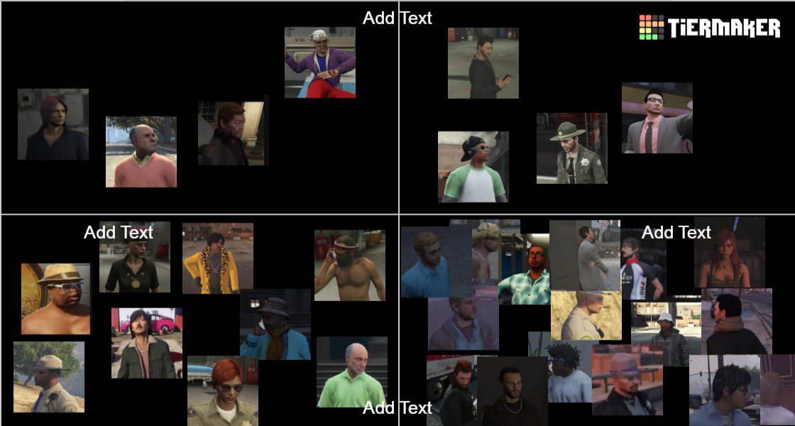 GTA RP NoPixel Characters Tier List (Community Rankings) - TierMaker