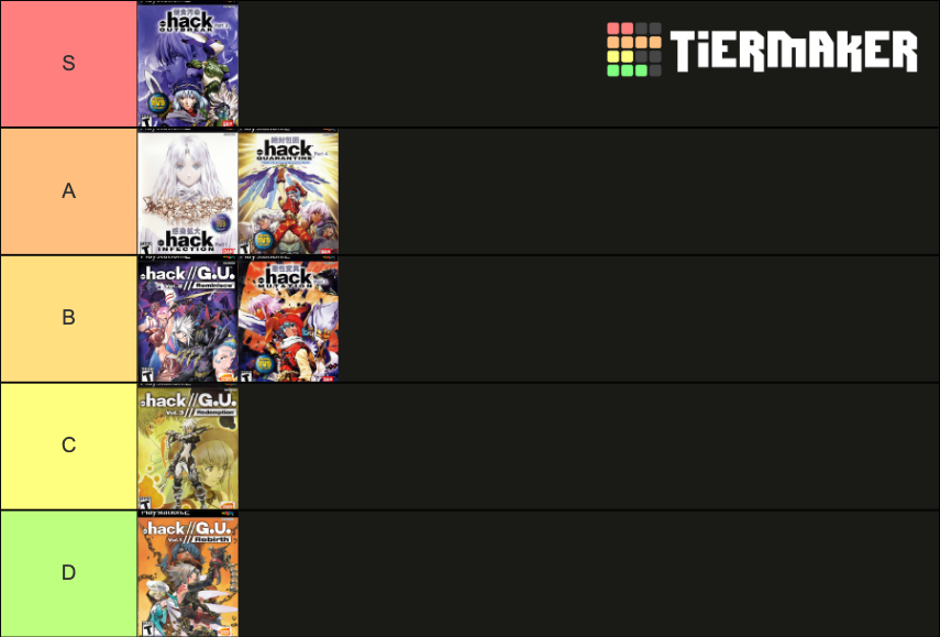 .hack games Tier List (Community Rankings) - TierMaker