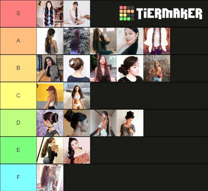 Hair Styles Tier Ranking Tier List (Community Rankings) - TierMaker