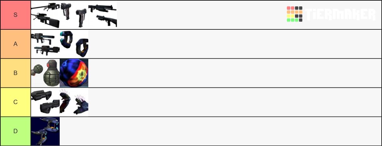Halo CE Weapons Tier List (Community Rankings) - TierMaker