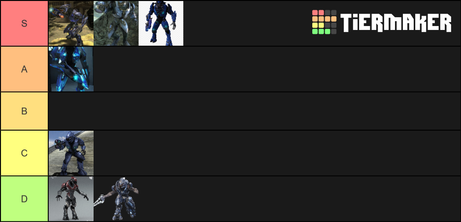 Halo Elites Tier List (Community Rankings) - TierMaker