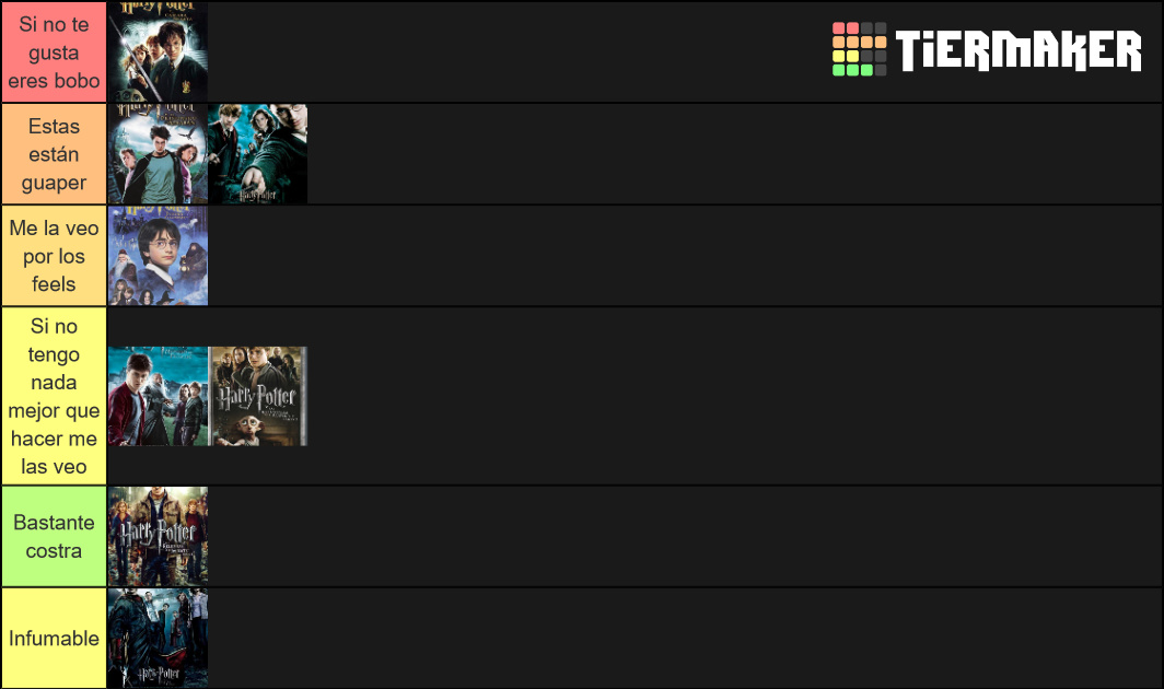 Harry Potter Tier List Community Rankings TierMaker harry-potter-tier-list-community-rankings-tiermaker