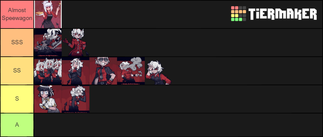 Helltaker Characters Tier List (Community Rankings) - TierMaker