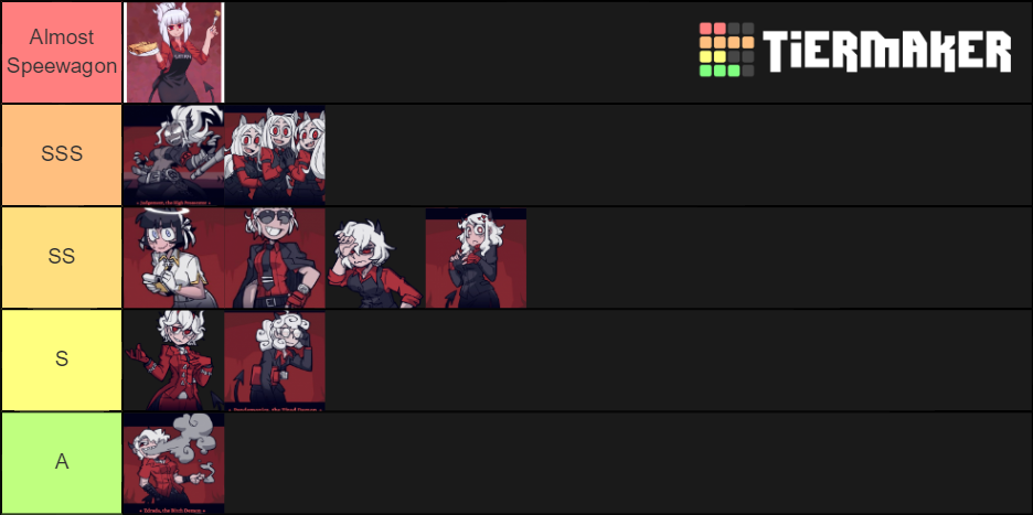 Helltaker Characters Tier List (Community Rankings) - TierMaker