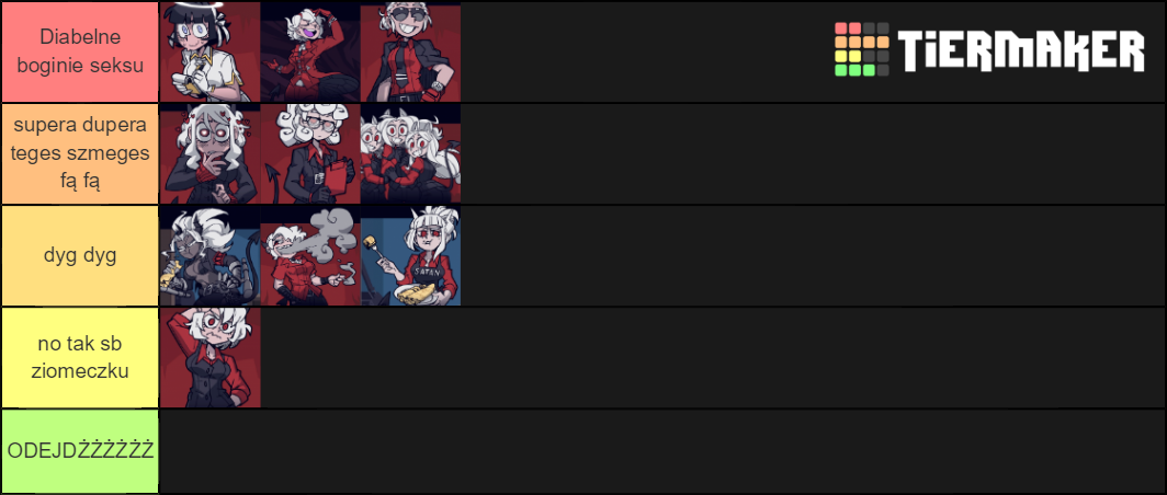 Helltaker demons Tier List (Community Rankings) - TierMaker