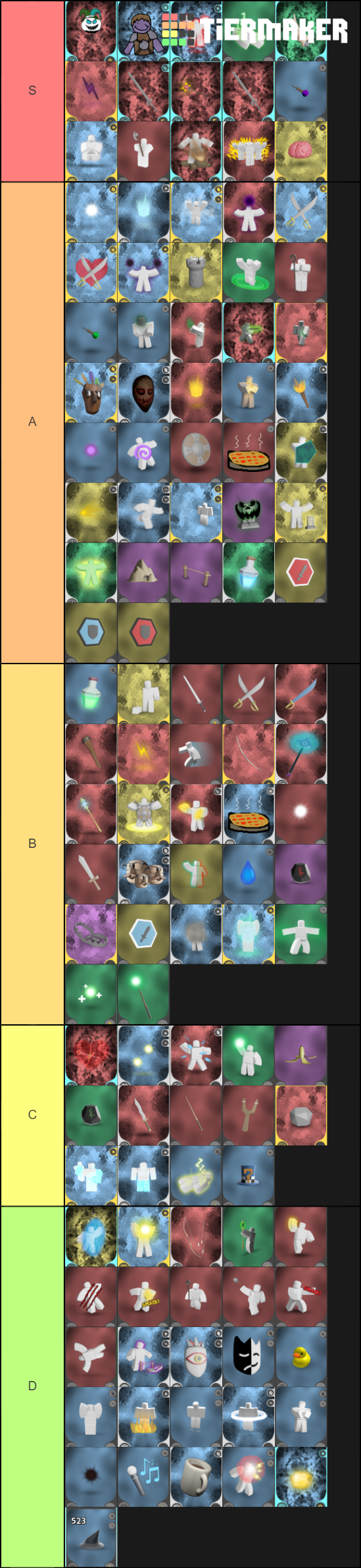 hexaria tear list Tier List (Community Rankings) - TierMaker