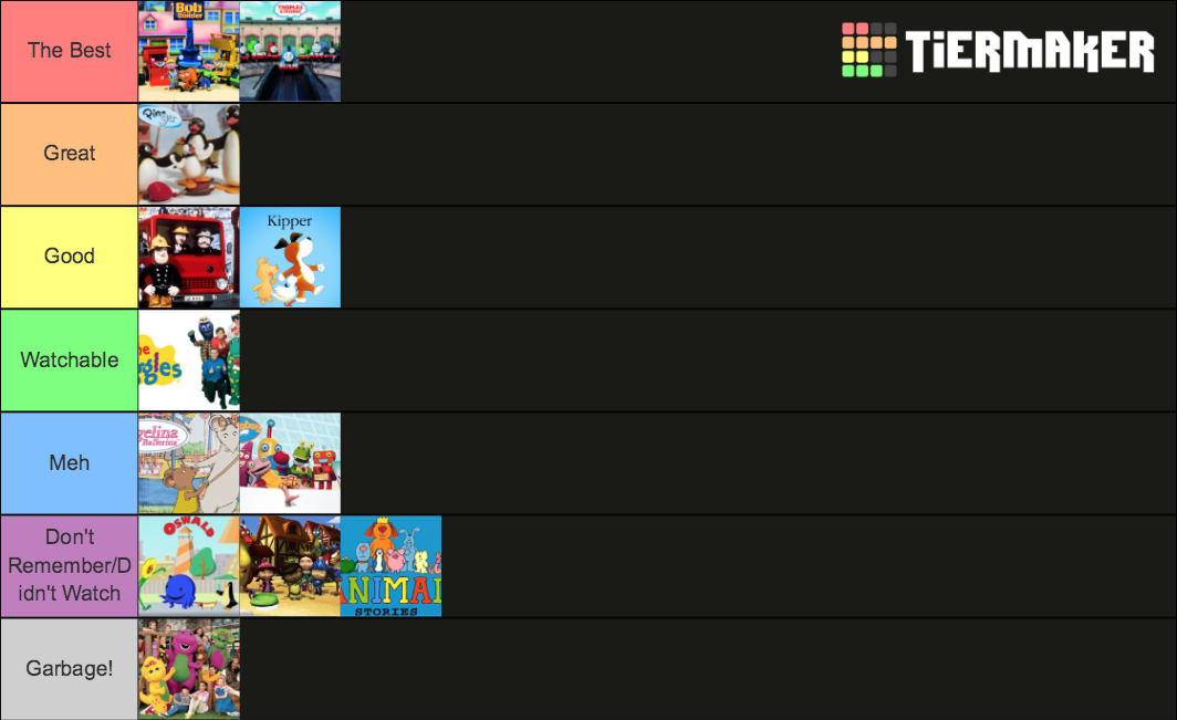 HiT Entertainment Shows Tier List (Community Rankings) - TierMaker