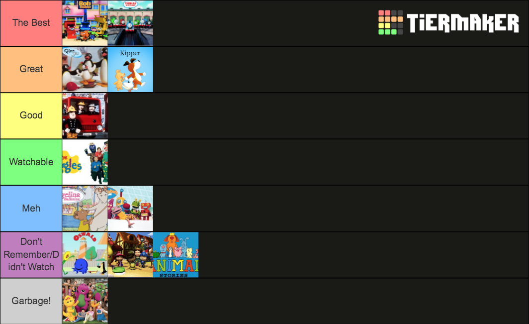 HiT Entertainment Shows Tier List (Community Rankings) - TierMaker