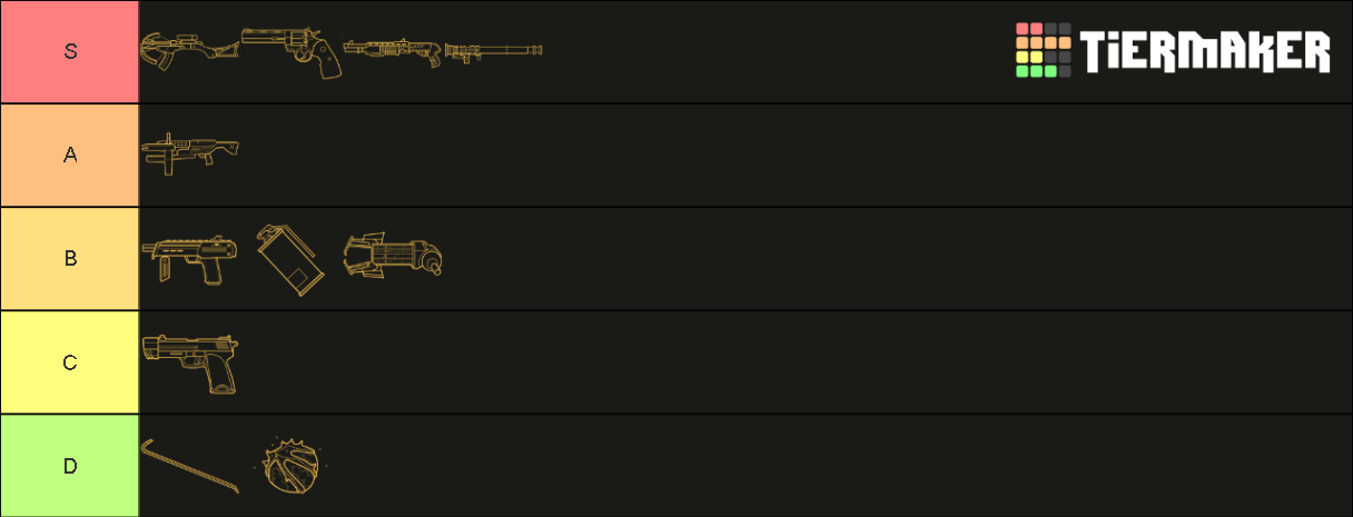HL2 Weapons Tier List (Community Rankings) - TierMaker