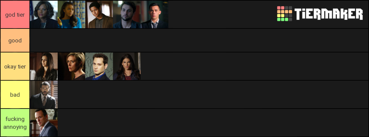 how to get away with murder characters Tier List (Community Rankings ...