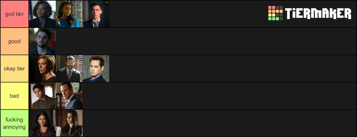how to get away with murder characters Tier List (Community Rankings ...