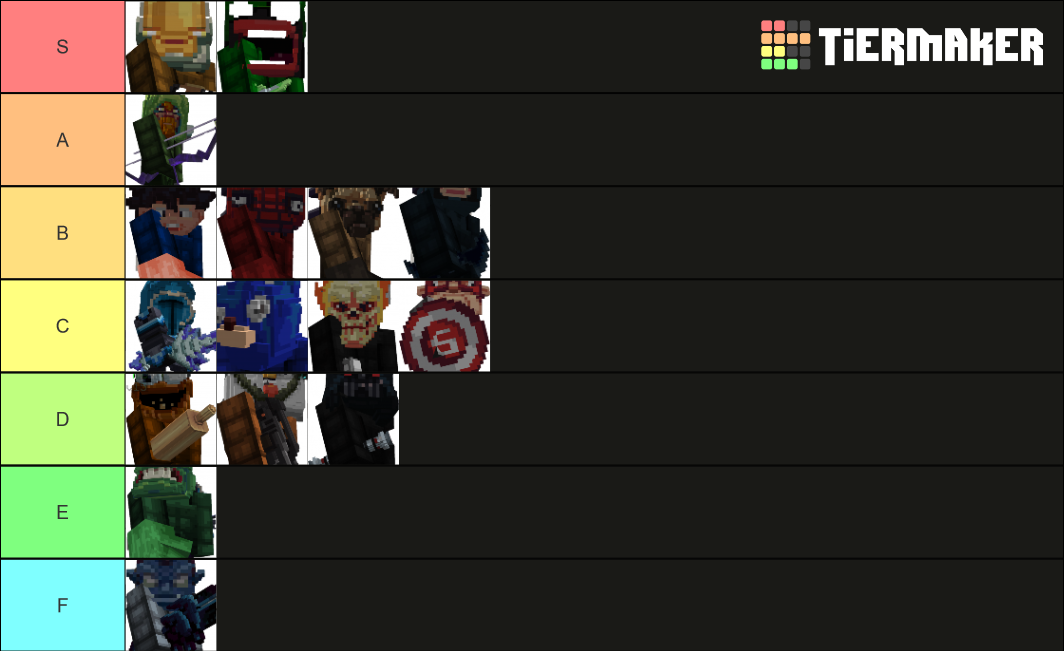 Hypixel smash heroes heroes tierlist Tier List (Community Rankings) - TierMaker