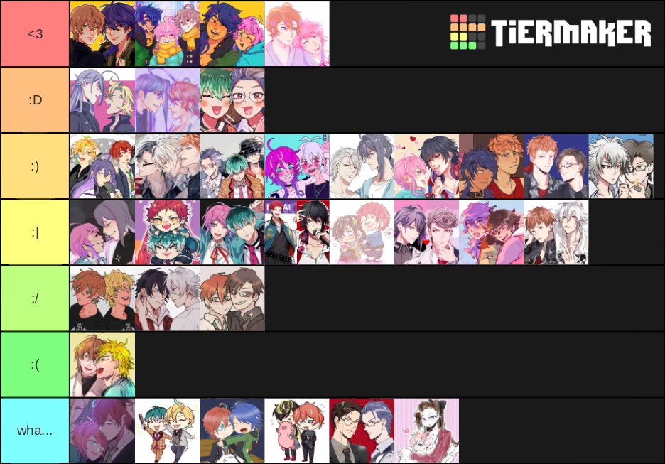 hypmic ships Tier List (Community Rankings) - TierMaker