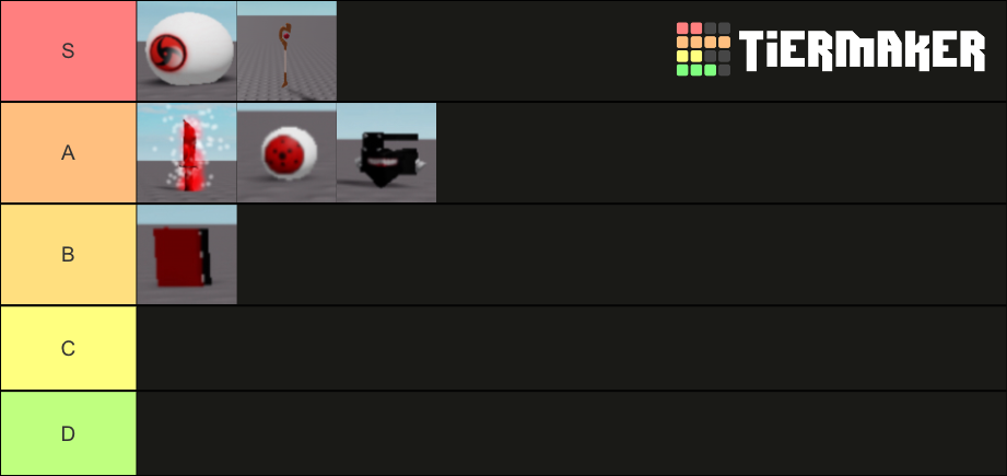 Item Tier List (Community Rankings) - TierMaker