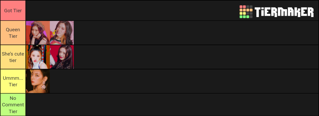 Itzy Members Ranking Tier List (Community Rankings) - TierMaker