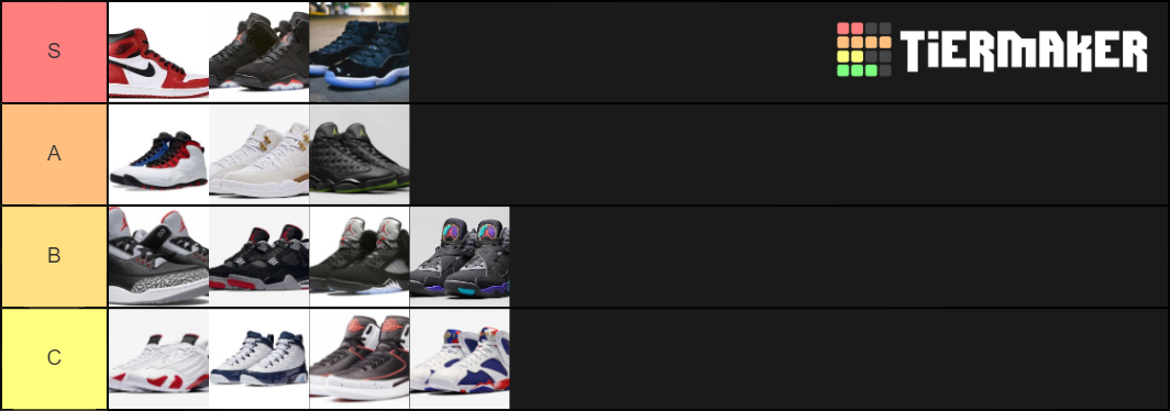 Jordan Retro 1-14 Tier List (Community Rankings) - TierMaker