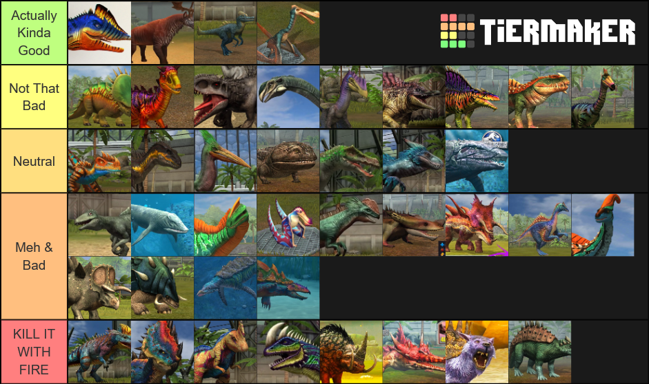 JWTG Hybrids Tier List (Community Rankings) - TierMaker