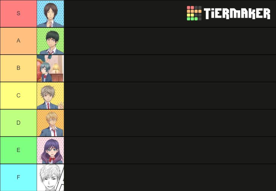 Kiss Him Not Me (Characters) Tier List (Community Rankings) - TierMaker