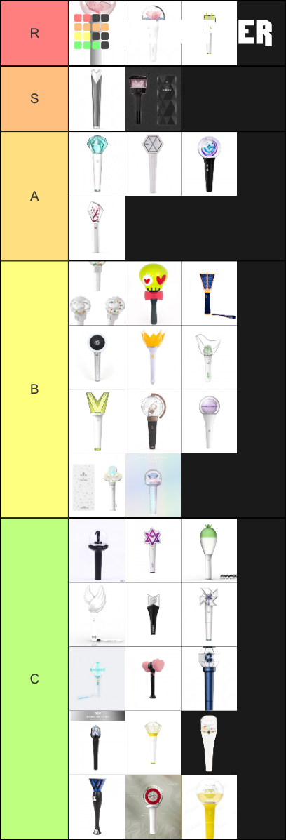Kpop Lightstick Ranking 2020 Version Tier List (Community Rankings ...