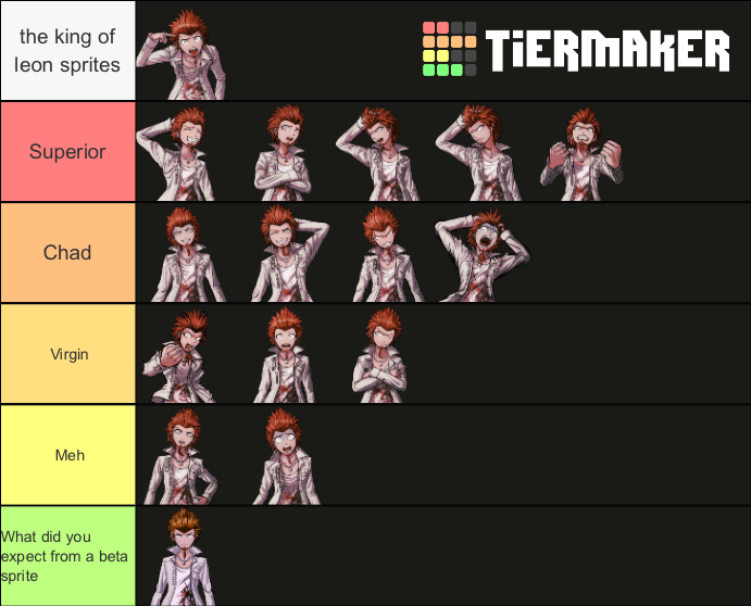 leon sprites Tier List (Community Rankings) - TierMaker