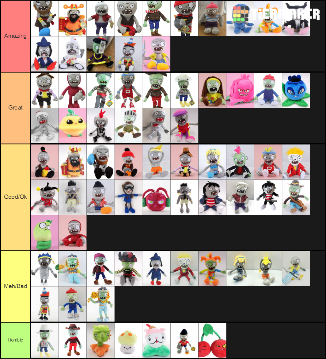 Linxin 2 PvZ2 Set 3,4,5 and 6 Plush Tier List (Community Rankings ...