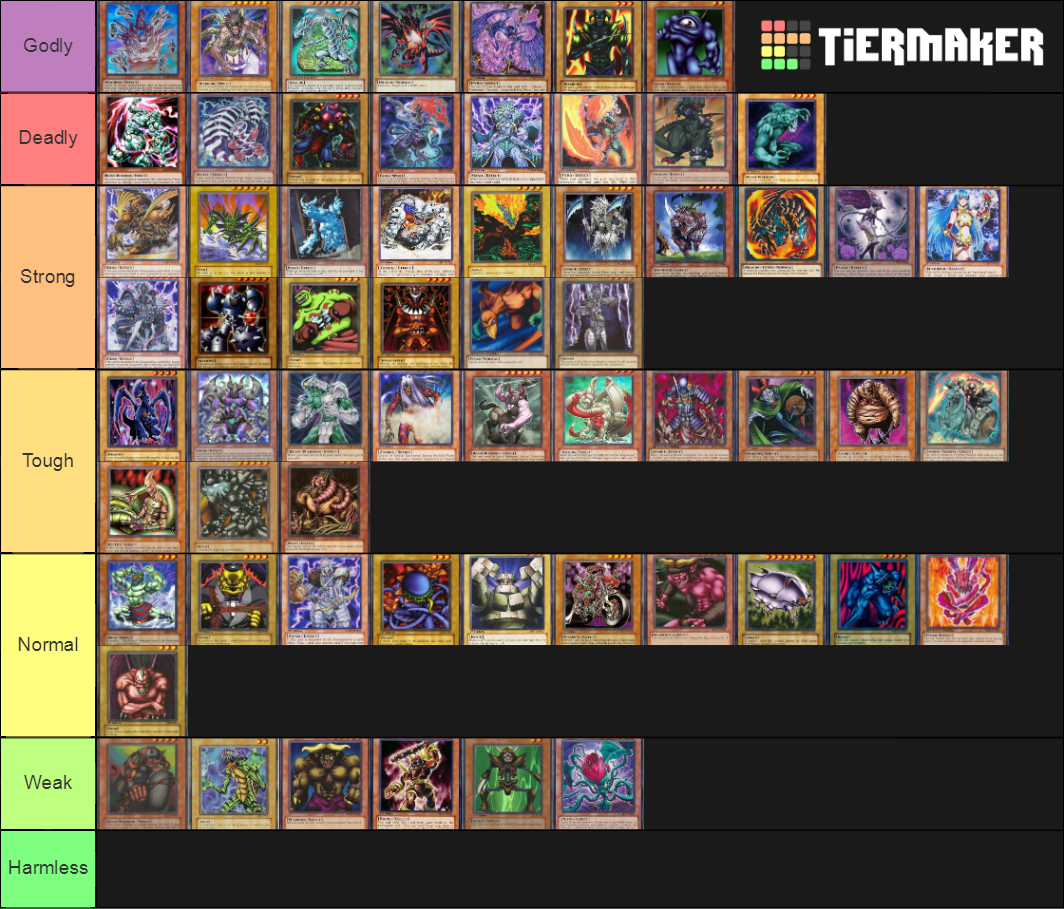 List of Yu-Gi-Oh Monsters Tier List (Community Rankings) - TierMaker