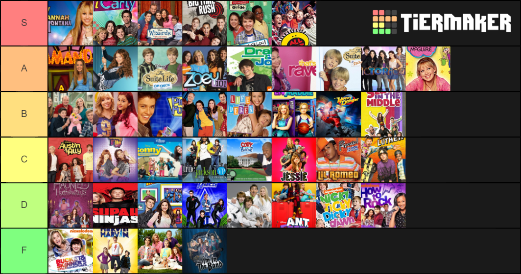 Live Action Kids Shows Tier List Community Rankings TierMaker
