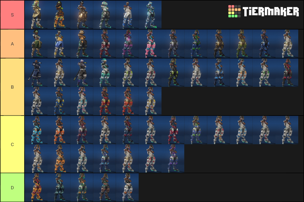 Lucio Skins (OWL Included) Tier List (Community Rankings) - TierMaker