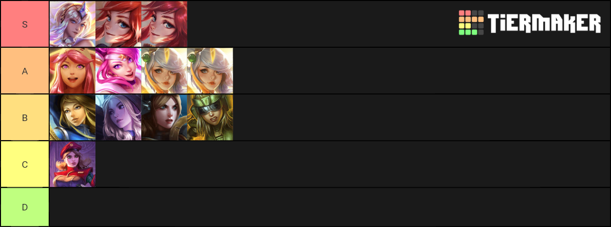 Lux Skins Tier List (Community Rankings) - TierMaker