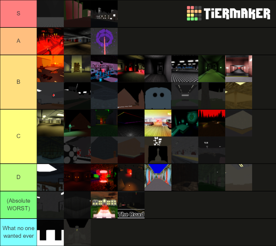 Midnight Horrors Map Tier List (Community Rankings) - TierMaker