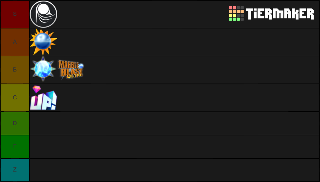 Marble Blast Games Tier List (Community Rankings) - TierMaker