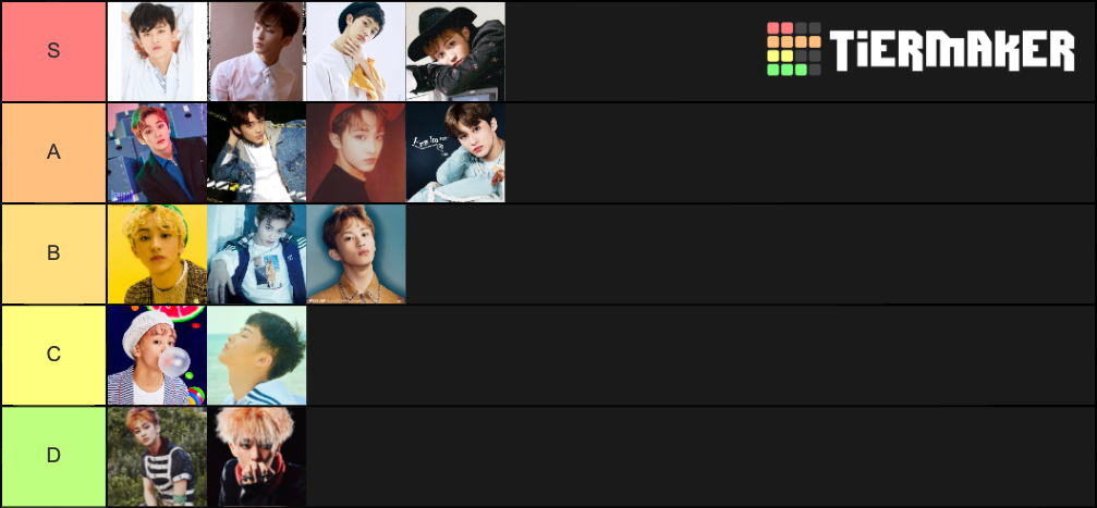 mark lee Tier List (Community Rankings) - TierMaker