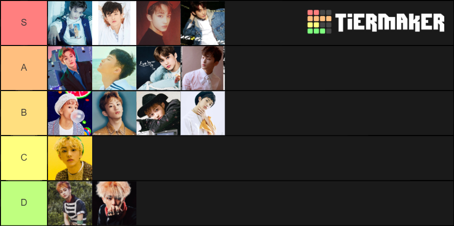 mark lee Tier List (Community Rankings) - TierMaker