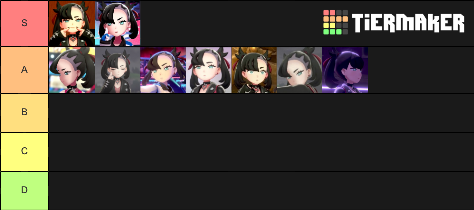 Marnie Facial Expressions Tier List (Community Rankings) - TierMaker