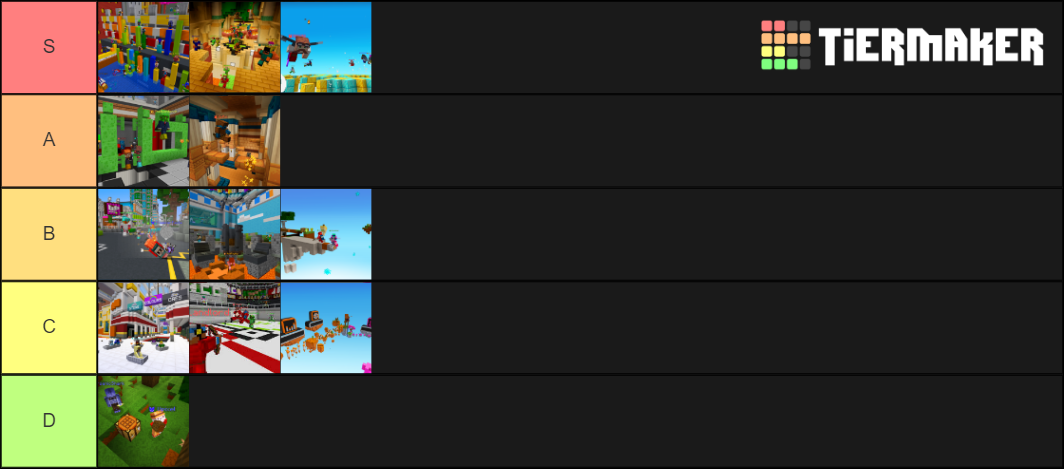 MCC Games Tier List (Community Rankings) - TierMaker