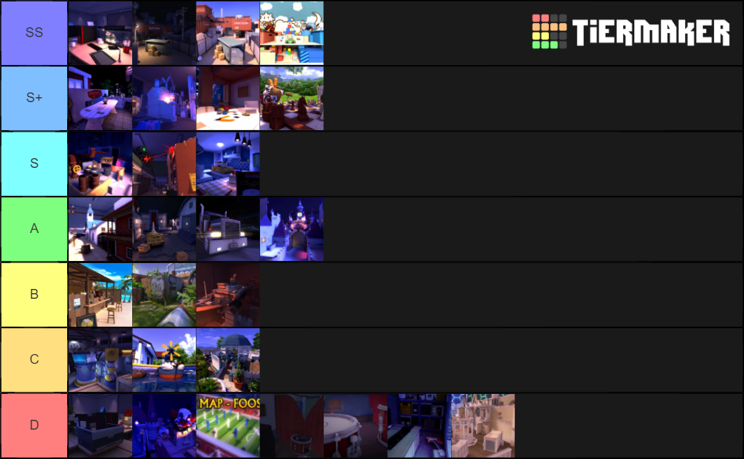 MicroVolts maps Tier List (Community Rankings) - TierMaker