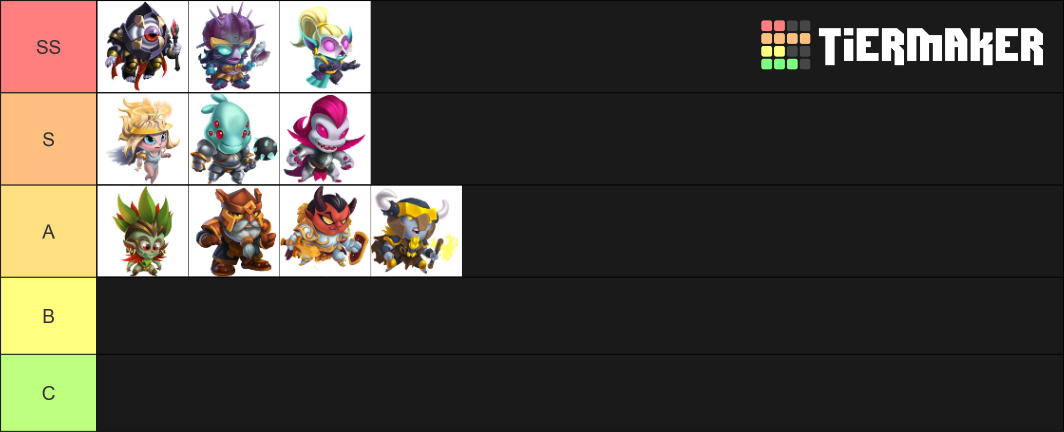 Monster Legends - Warmaster Tier List (Community Rankings) - TierMaker