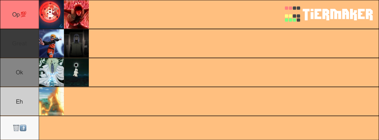 Most powerful jutsu Tier List (Community Rankings) - TierMaker